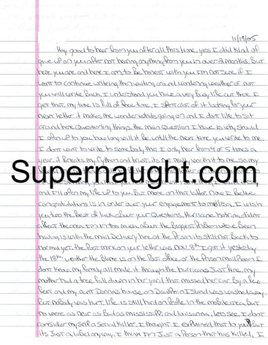 Gerald Lewis Letter and Envelope Both Signed | Supernaught