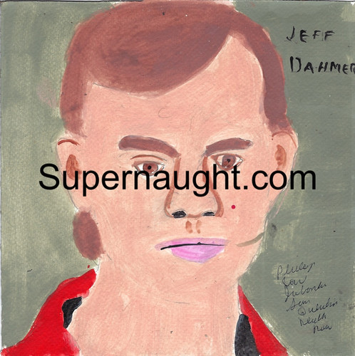 Phillip Jablonski Jeff Dahmer Painting Signed | Supernaught