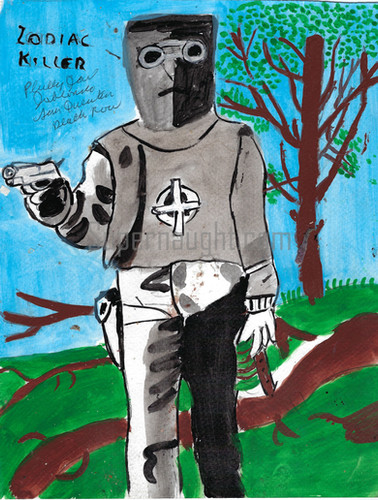 Phillip Jablonski Signed Zodiac Killer Artwork | Supernaught