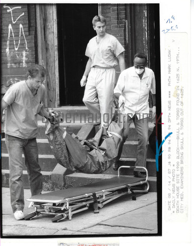 Harrison Graham Bodies Crime Scene 1987 Press Photo | Supernaught
