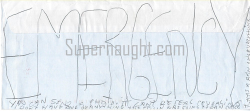 Joseph Danks Card Fand Envelope