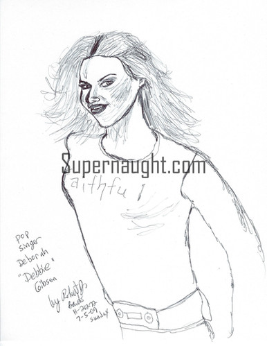 Robert Bardo Debbie Gibson Artwork Signed | Supernaught