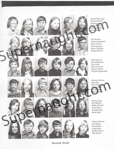 Jeffrey Dahmer 7th Grade Yearbook Two Pages Photo and Note | Supernaught