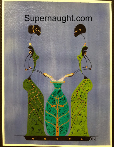 Alphonso Howard Sistas Artwork Signed | Supernaught