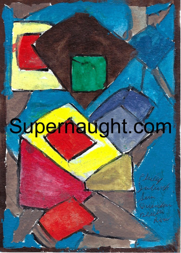 Phillip Jablonski Abstract Painting Signed | Supernaught