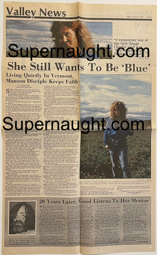 Sandra Good Valley News Vermont Newspaper October 1990 | Supernaught
