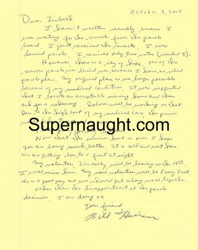 William Heirens Letter and Envelope Both Signed | Supernaught