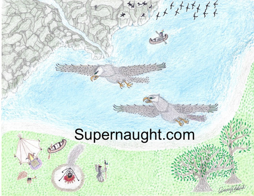 Daniel Blank Signed Artwork | Supernaught