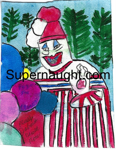 Phillip Jablonski Pogo the Clown Painting Signed | Supernaught