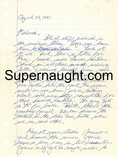 Ted Bundy Letter and Envelope to his Wife Carole Boone Both Signed ...