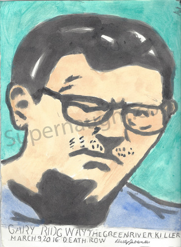 Phillip Jablonski Signed Gary Ridgway Painting | Supernaught