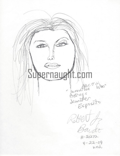 Robert Bardo Jennifer Esposito Signed Portrait | Supernaught