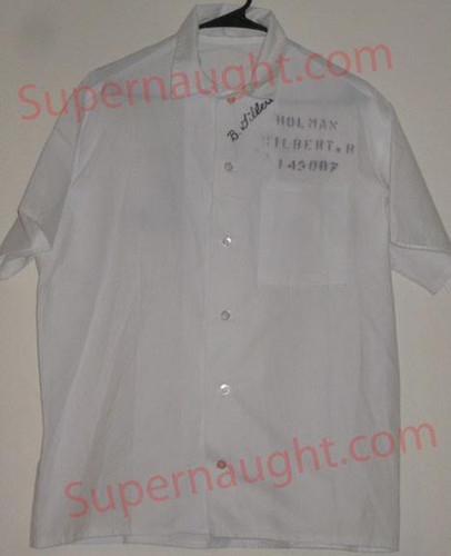Bobby Ray Gilbert Signed DOC Prison Issued Shirt | Supernaught
