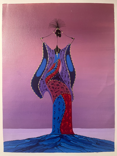 Alphonso Howard Painting Stretch Canvas | Supernaught