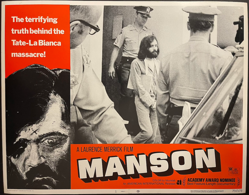 Charles MANSON Documentary 1973 Lobby Card 1 | Supernaught