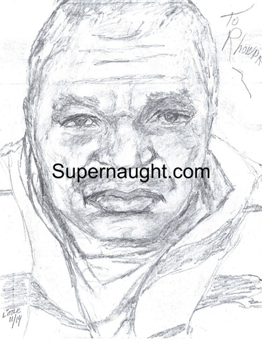 Samuel Little Signed Self Portrait Artwork | Supernaught