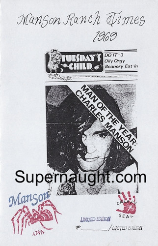 Charles Manson Ranch Times 1969 Prototype Cover | Supernaught