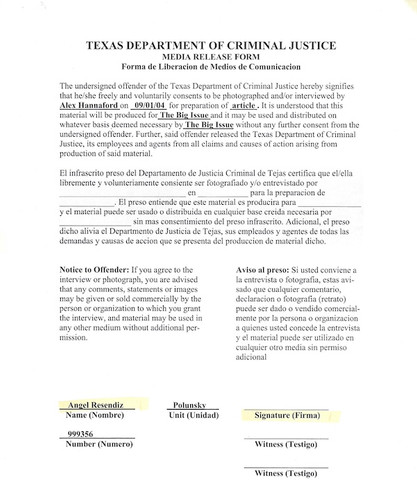 Angel Resendiz Media Release Form | Supernaught