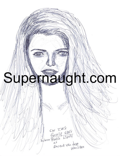 Robert Bardo Blake Lively Portrait | Supernaught