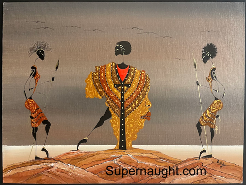 Alphonso Howard Brown Symphony Artwork | Supernaught