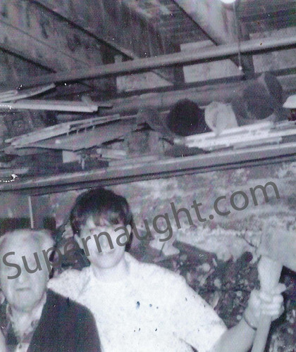 Hadden Clark Signed Photo With Grandfather