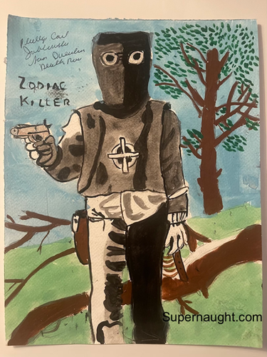 Phillip Jablonski Zodiac Killer Painting Signed | Supernaught