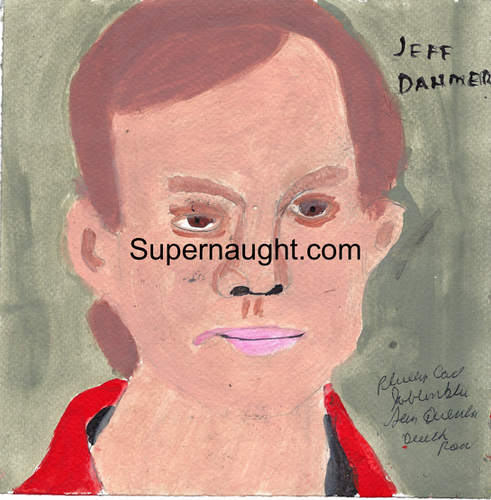 Phillip Jablonski Jeffrey Dahmer Artwork Signed | Supernaught