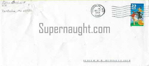 Ellen Boehm Signed Prison Envelope | Supernaught