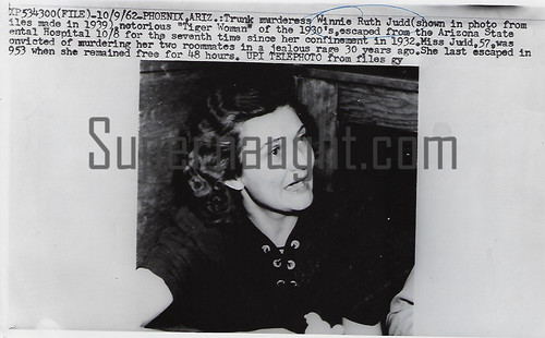 Winnie Ruth Judd October 1962 Press Photo | Supernaught