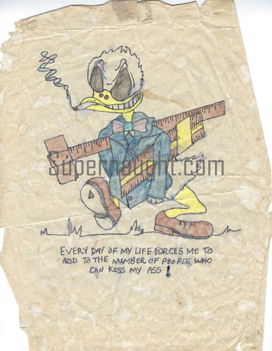 TJ Walleman Drawing From His Personal Property