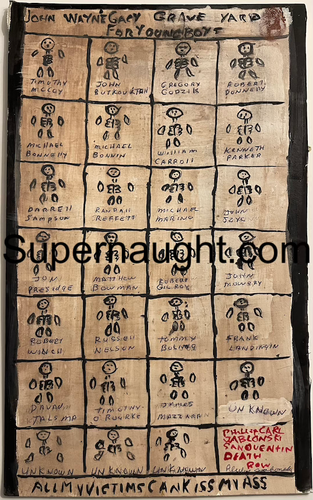 Phillip Jablonski Gacy Victims Painting Signed | Supernaught