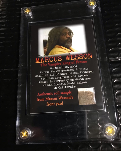 Marcus Wesson Yard Soil Collector Card | Supernaught