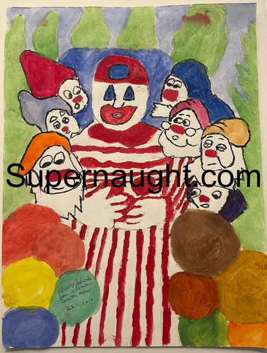 Phillip Jablonski Pogo in the Casket Painting Signed | Supernaught