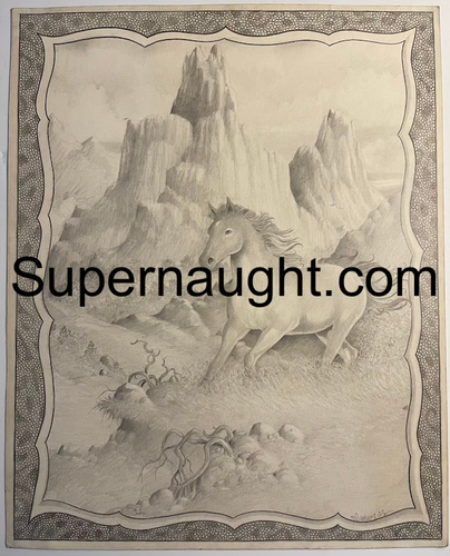 Daniel Siebert 16x20 Artwork Signed | Supernaught