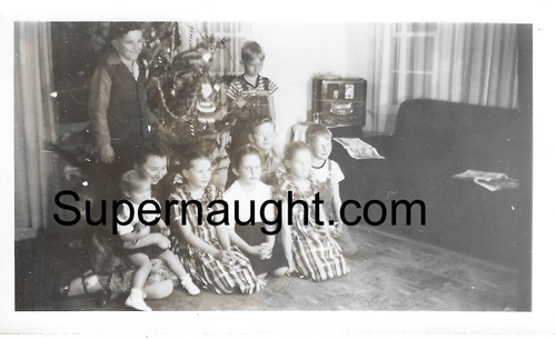 Jerry Brudos Family 1946 Christmas Eve Photograph | Supernaught