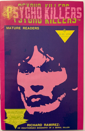 Richard Ramirez Psycho Killers 1st Print Comic Book 1992 | Supernaught