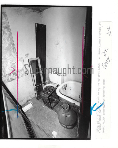 Harrison Graham Crime Scene 1987 Press Photo