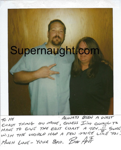 Anthony Wolfe Signed Polaroid | Supernaught