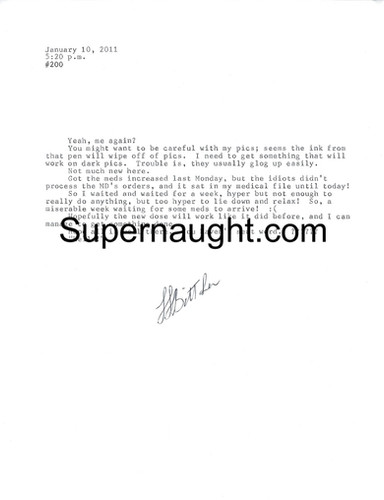Lawrence Bittaker Letter Signed | Supernaught