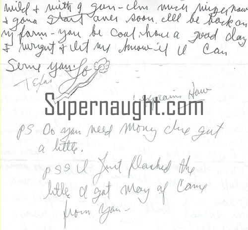 Charles Manson Two Page Prison Letter | Supernaught