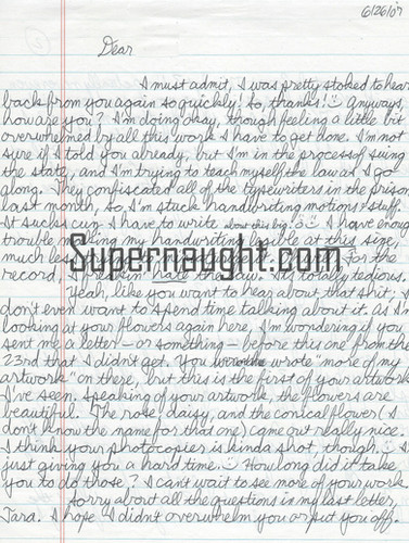 Jeremy Strohmeyer 5 Page Letter and Envelope Set Signed