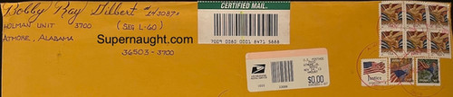Bobby Ray Gilbert Signature Envelope | Supernaught