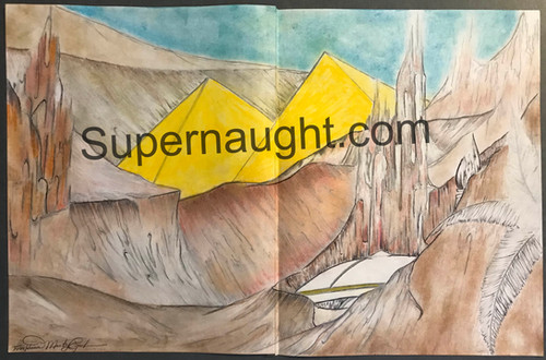 Harrison Graham In The Beginning Artwork Signed | Supernaught