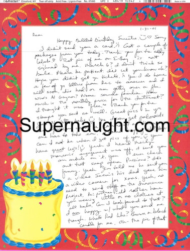 Richard Ramirez Vintage Handwritten Letter Signed | Supernaught
