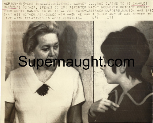Kathleen Maddox Press Photo Charles Manson Mother | Supernaught