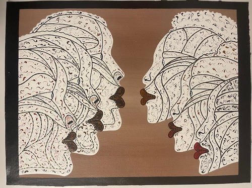 Alphonso Howard Painting Stretch Canvas | Supernaught