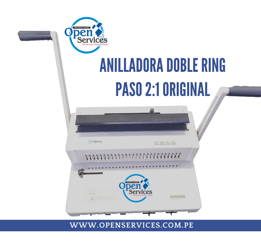 Anilladora Doble Ring paso 2:1 ORIGINAL | My Site