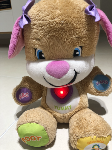 OSO DE FISHER PRICE CON LUCES Y SONIDOS INTERACTIVO EN INGLES APRENDE ...