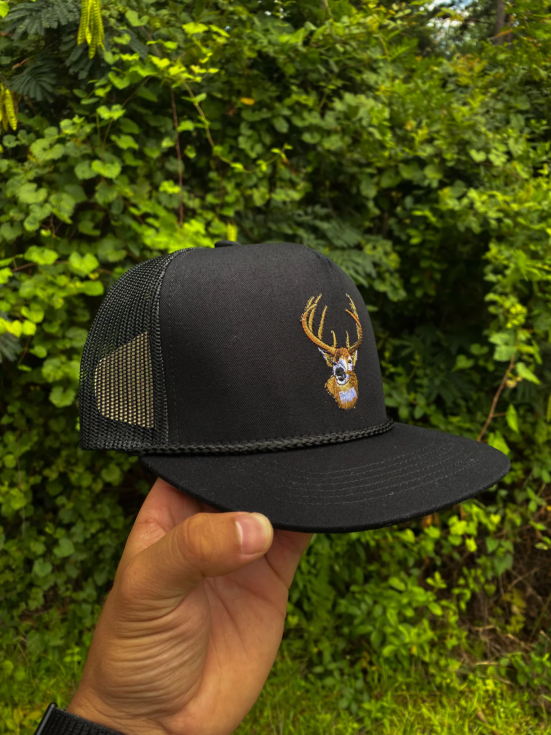 Big Buck Black Rope Hat | Rockwood Outdoors