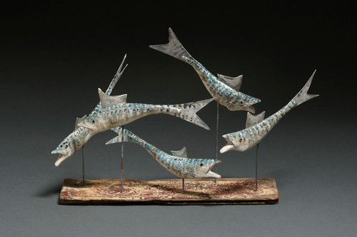 FIVE BLUE FISH | Birds and Fish